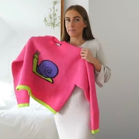 Zara | Sweaters | Zara Snail Jacquard Knit Sweater 57550 | Poshmark